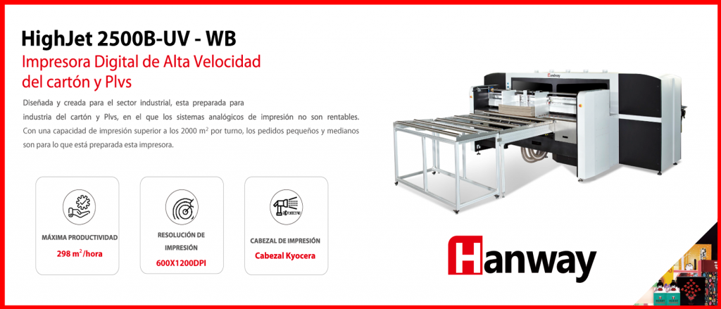 Hanway 2500B – Expertos en gran formato